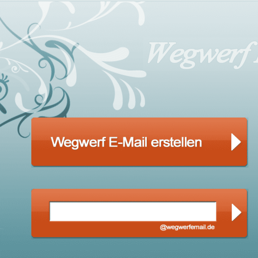 Wegwerfmail Adressen Vergleich / So einfach geht`s